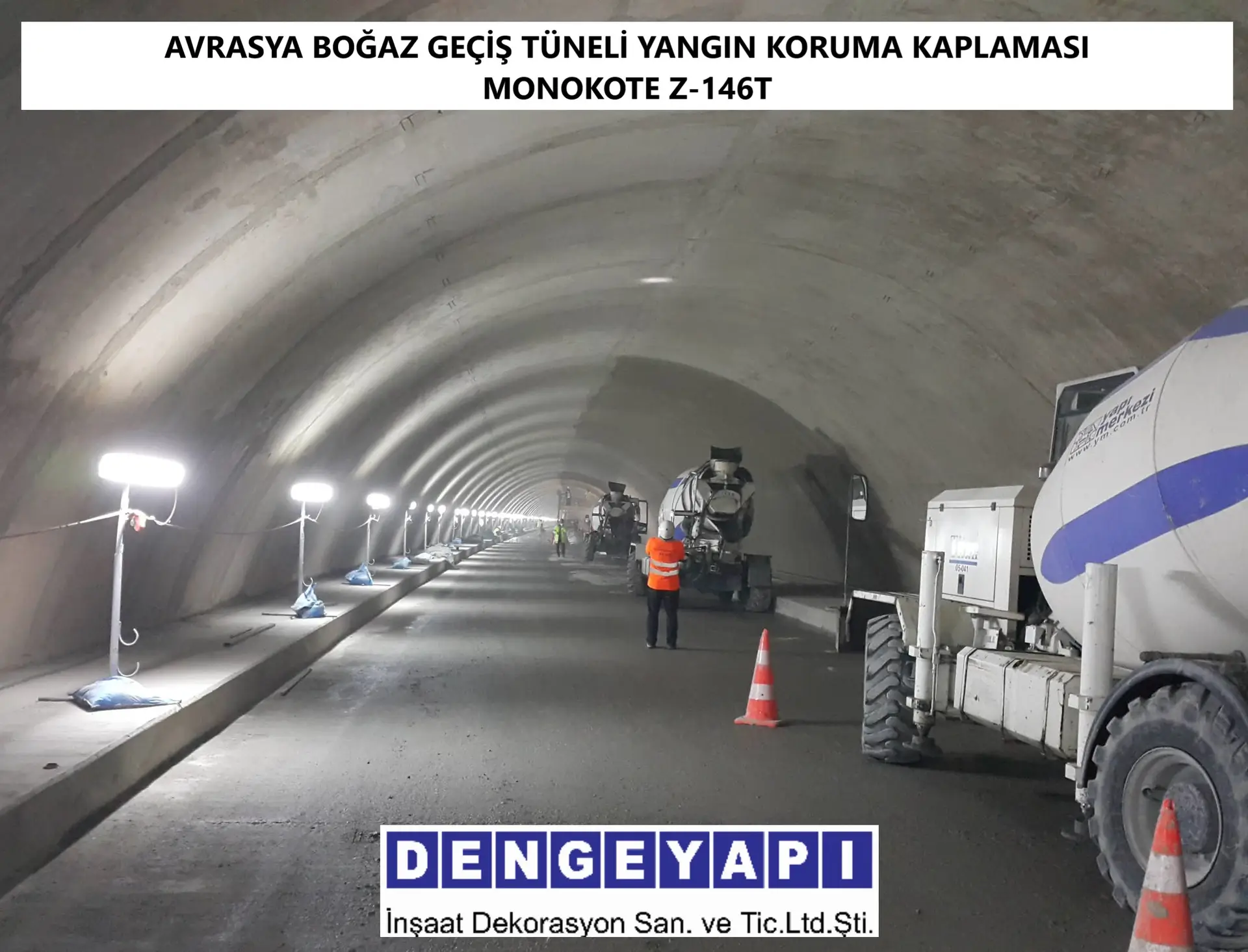 Tünel Yangın Kaplaması MONOKOTE® Z-156T